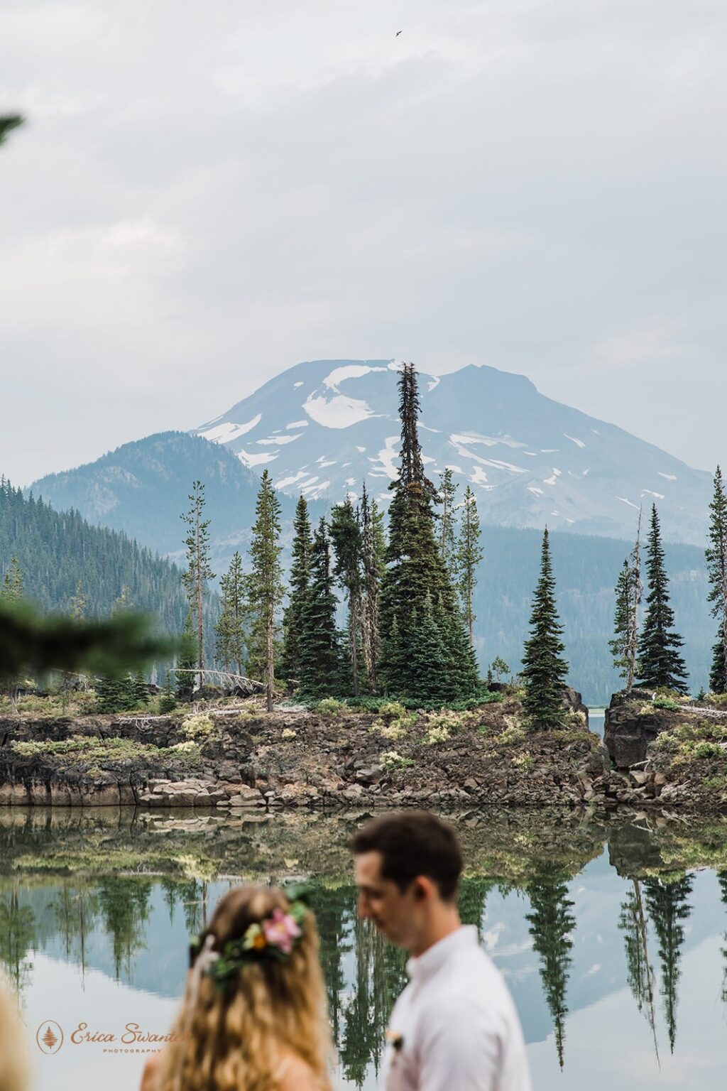 Central Oregon Elopement At Sparks Lake - Rose & Alex